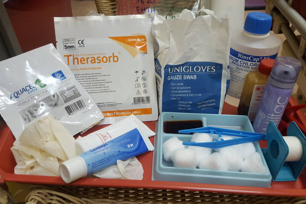 First Aid Treatment for Wounds